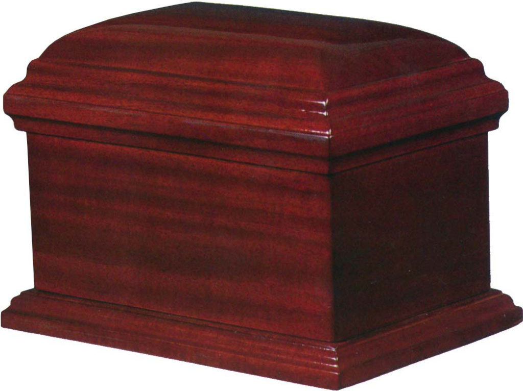 Vintage Mahogany Chest Urn | Henry Schwab