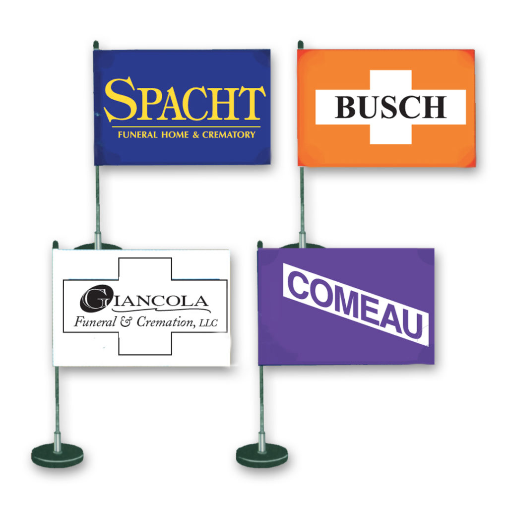 Custom Funeral Procession Flags | Henry Schwab
