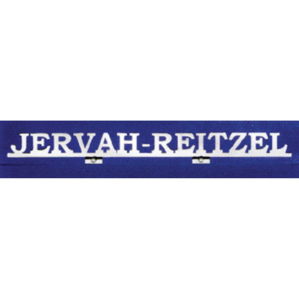 Stainless Steel Hearse Name Plate | Henry Schwab