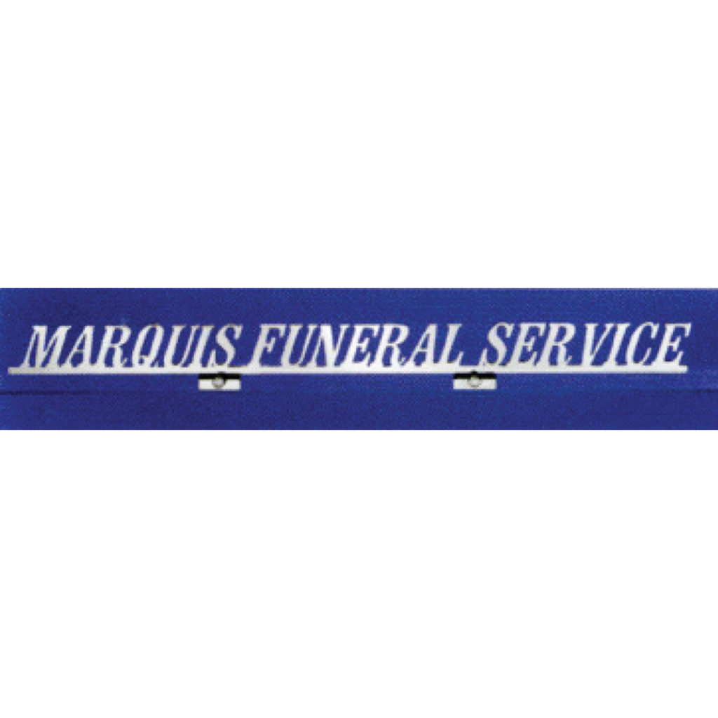 Stainless Steel Hearse Name Plate | Henry Schwab