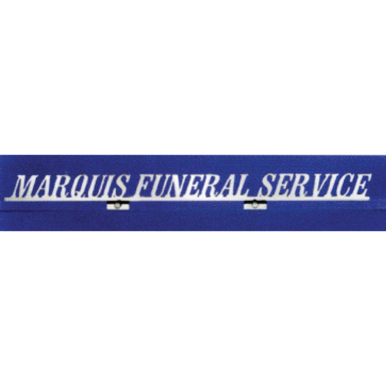 Stainless Steel Hearse Name Plate | Henry Schwab