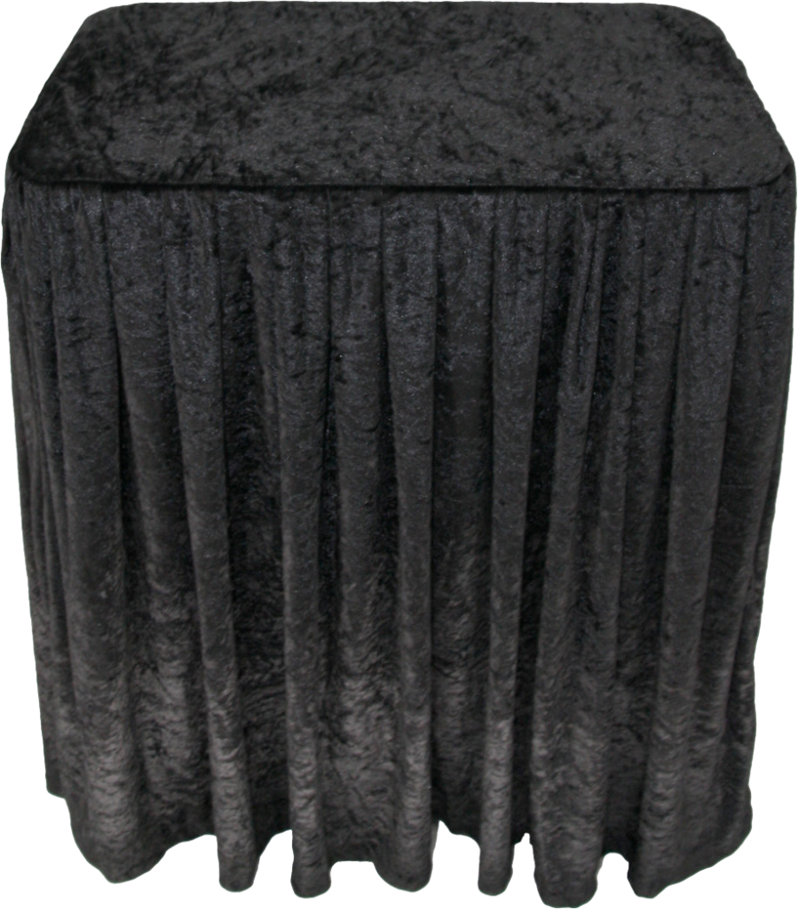 Folding Display Urn Table w/ Drape | Henry Schwab