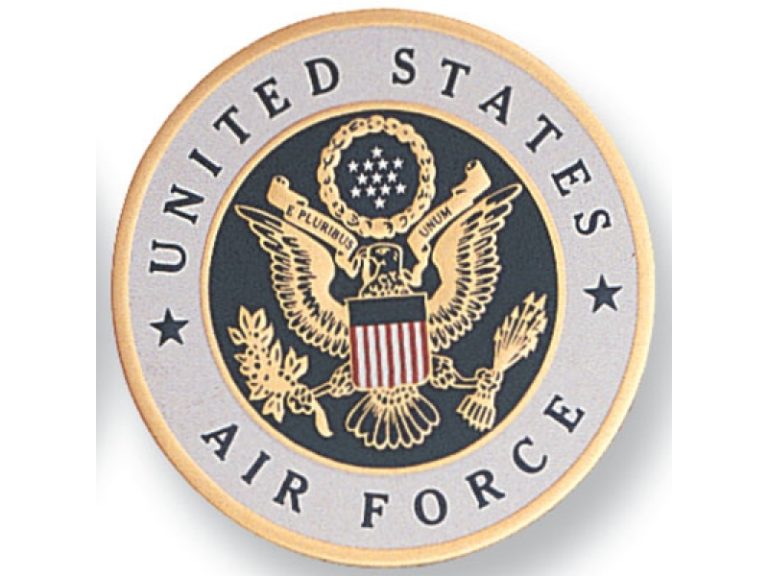 Multi-Color Service Medallion – Air Force (2″) | Henry Schwab