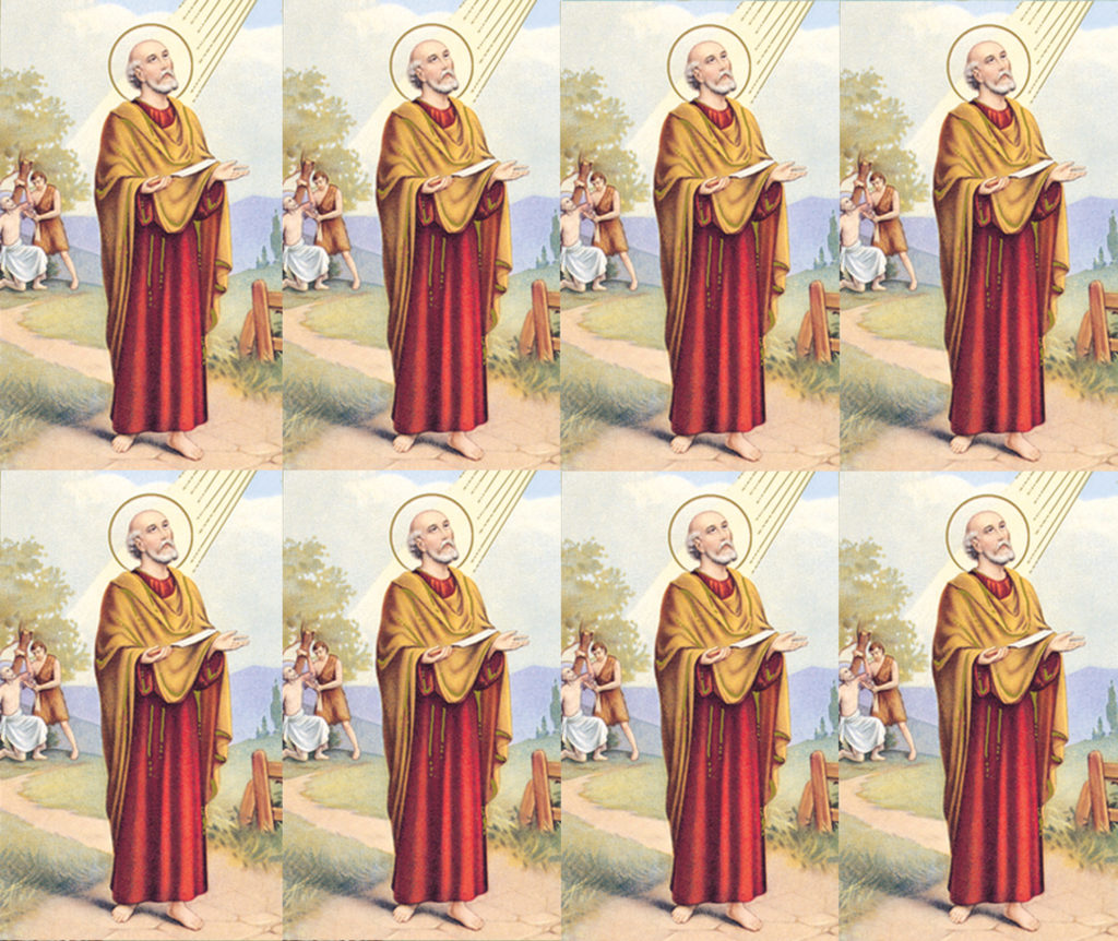 Saint Bartholomew Prayer Card | Henry Schwab