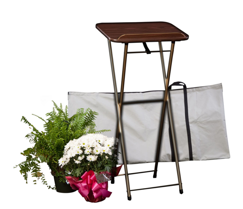 Portable Gold Register Stand and Carrying Case Set | Henry Schwab